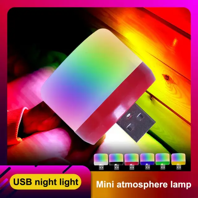 1W LED Stage Spotlight Lightweight Portable Lamp 360 Degree Soft Party ...