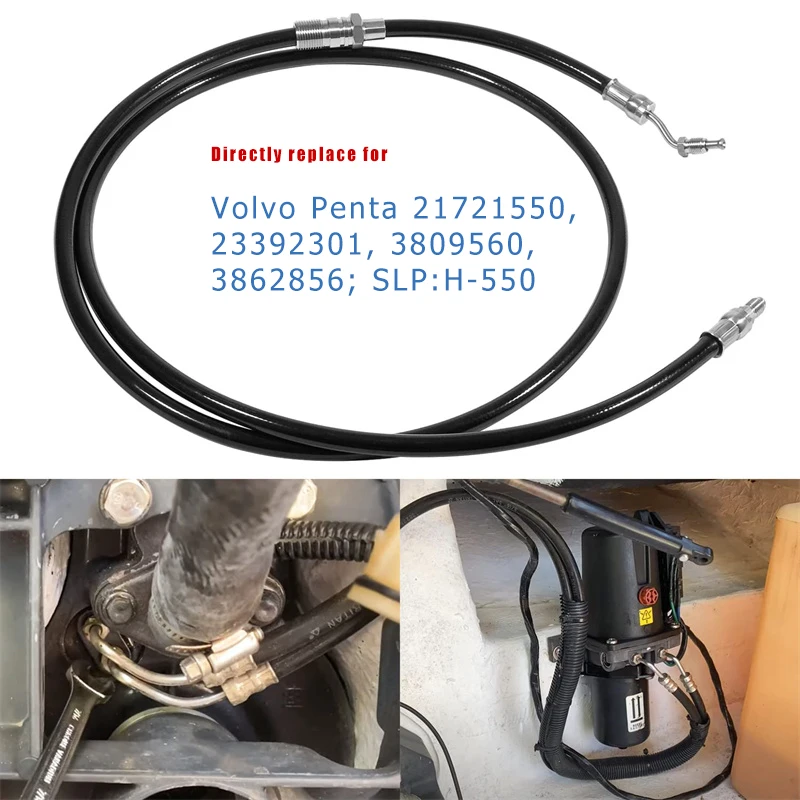 Hydraulic-Pump-Trim-Hose-21721550-Fits-for-Volvo-Penta-DPH-DPR-Model ...
