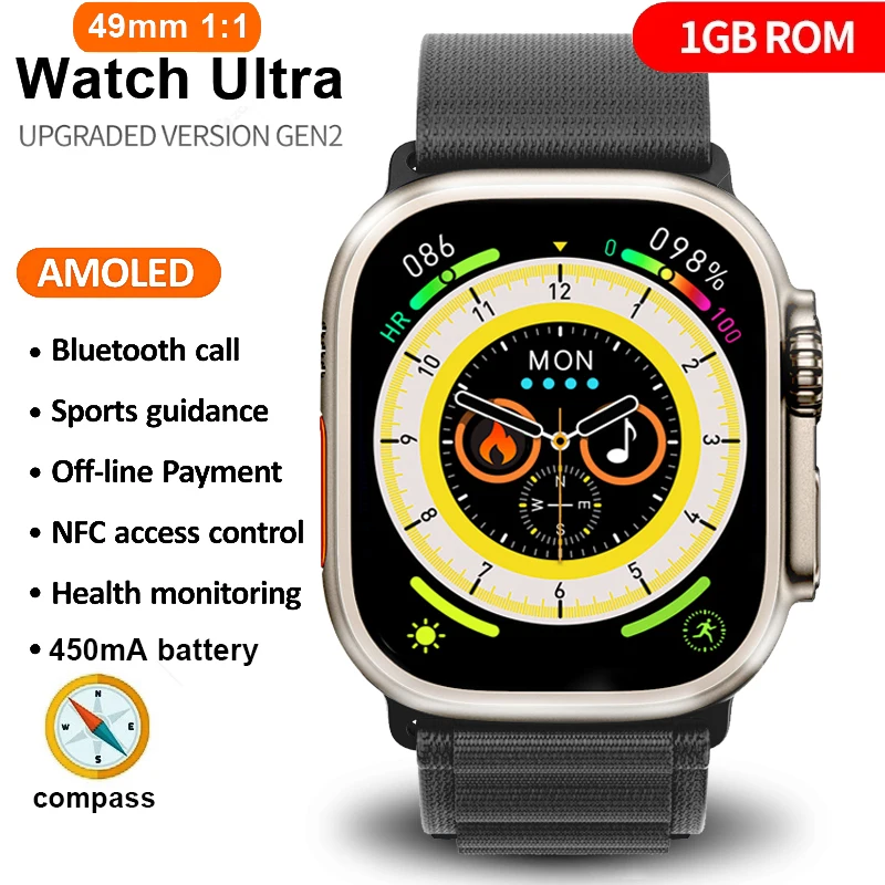 Reloj inteligente serie Ultra 8, reloj inteligente con Bluetooth ...