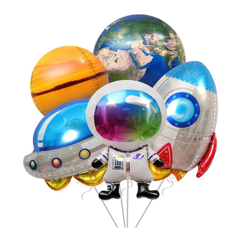Helium Balloons Astronaut | Astronaut Rocket Balloon | Earth Astronaut ...
