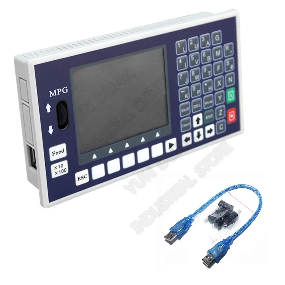 2-Axis-XY-G-code-CNC-Motion-Controller-3-5-400KHz-MPG-Offline ...