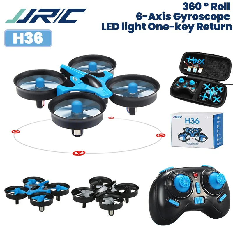 JJRC-H36-Mini-Drone-4ch-6-Axis-Headless-Mode-Helicopter-360-Flip-Remote ...