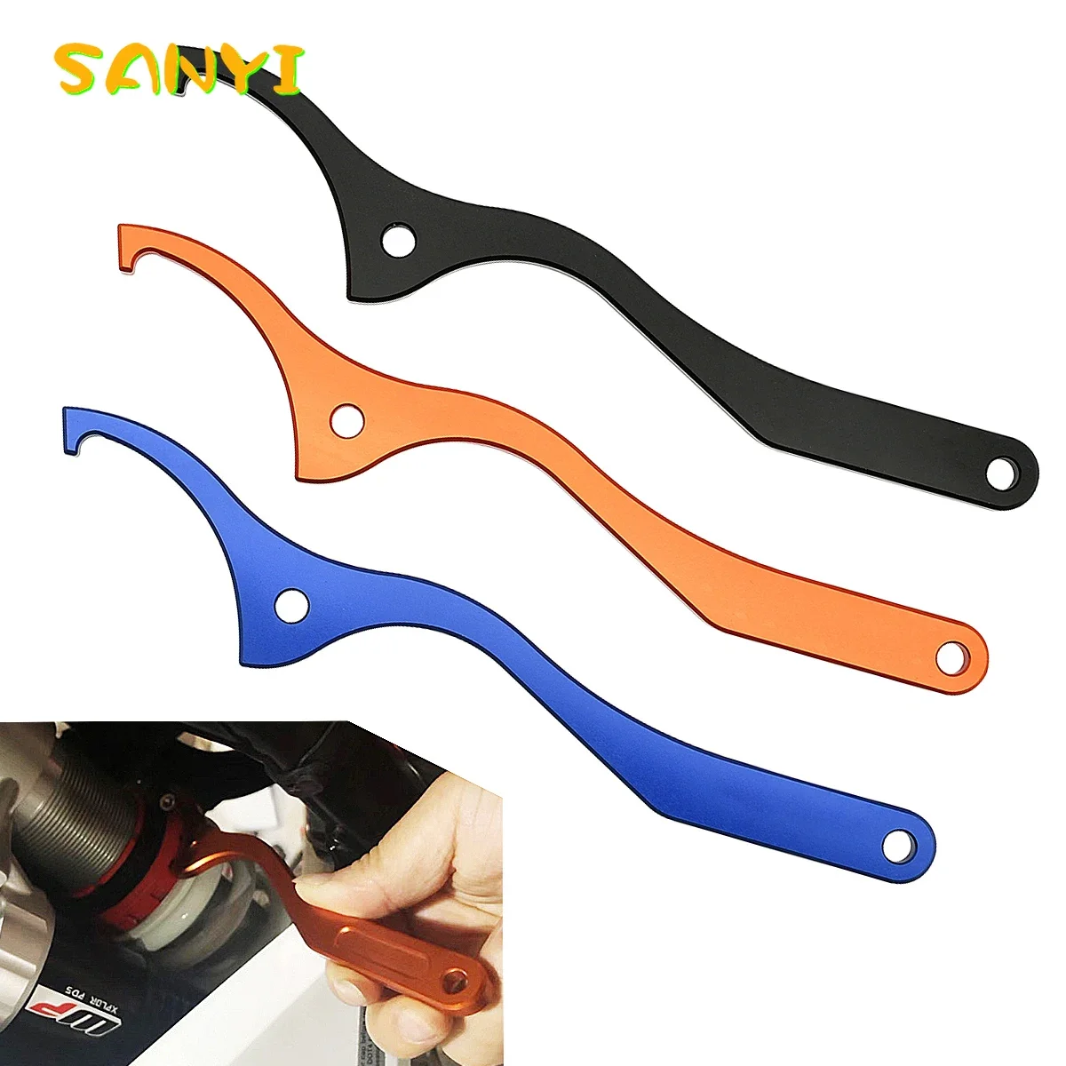 Motorcycle-Rear-Damping-Shock-Absorber-Spanner-Wrench-Tool-For-KTM-EXC ...