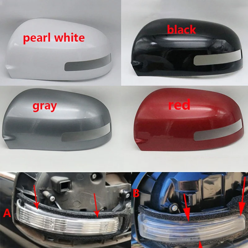 For-Mitsubishi-ASX-Outlander-2013-2018-Outside-Rearview-Mirror-Cover ...