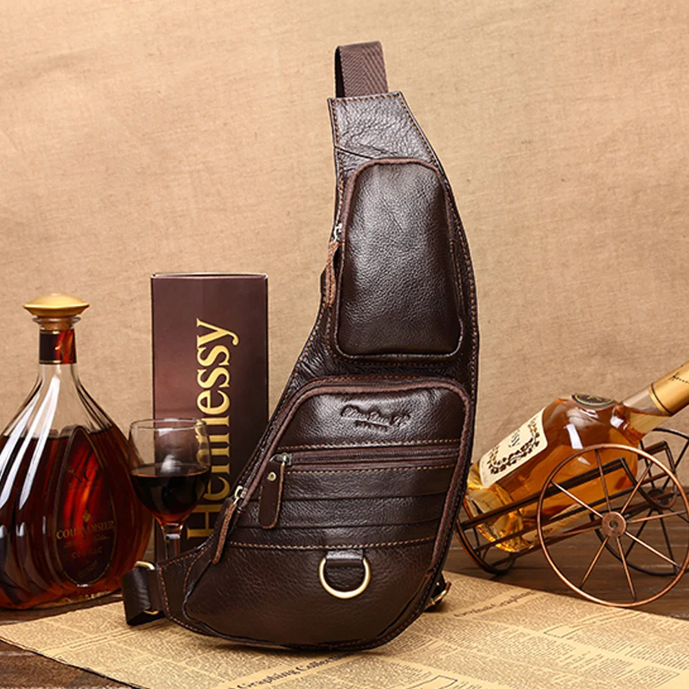 High-Quality-Real-Cowhide-Men-Shoulder-Chest-Bags-Retro-Brand-Famous ...