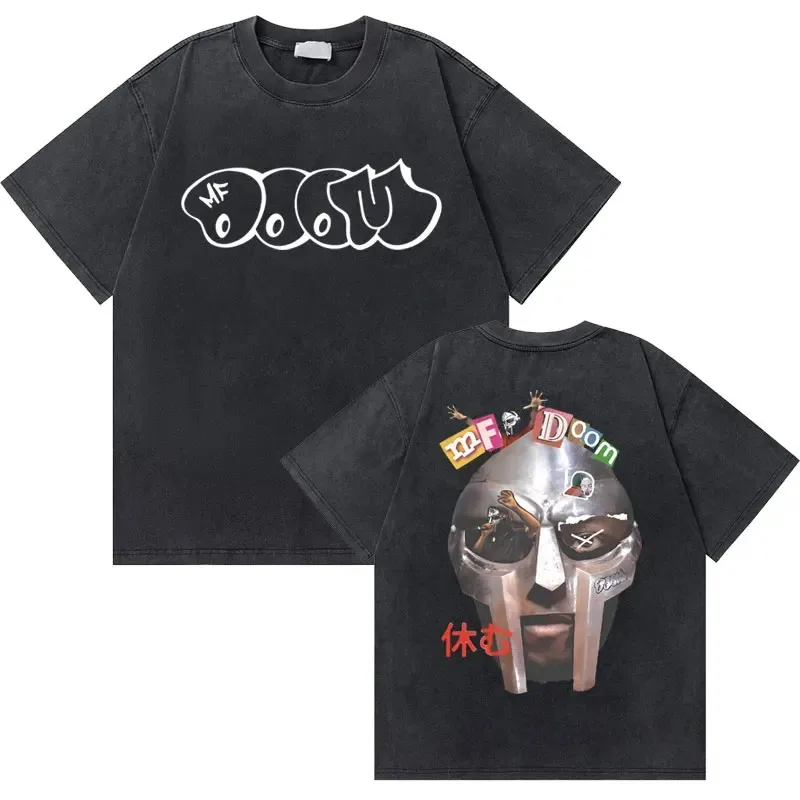 Camiseta gráfica del día del juicio final del rapero Mf Doom MM FOOD ...