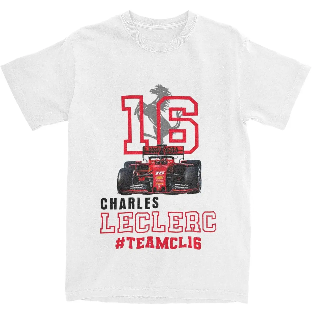 Camiseta-con-estampado-de-Charles-Leclerc-F1-Racer-para-hombre-y-mujer ...