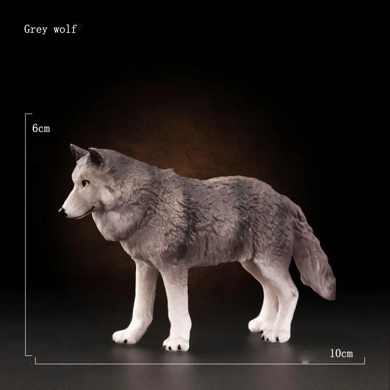 Wildlife Forest Animal Wolf Models Simulation Grey Wolf Model Figure ...