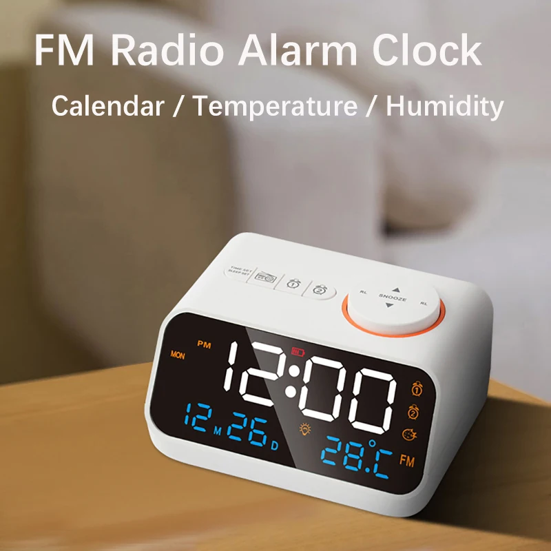Modern Alarm Clock Radio