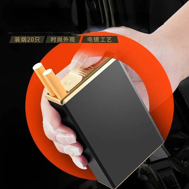 Aluminum-Alloy-Cigarette-Box-20-Cigarettes-Pressure-resistant-and ...