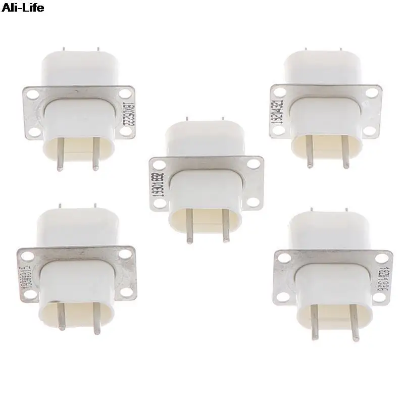 5Pcs Electronic Microwave Oven Magnetron 4 Filament Pin Sockets ...