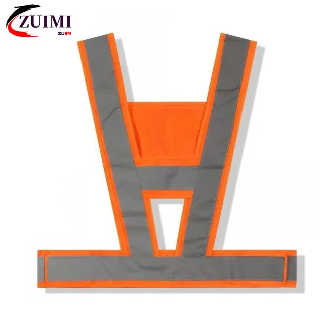 High Visibility Reflective Strips Multi-function Pockets Construction ...