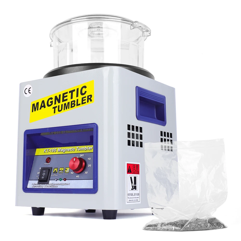 KT-185-Magnetic-Tumbler-Jewelry-Polisher-2000-RPM-Finisher-AC-110V-220V ...