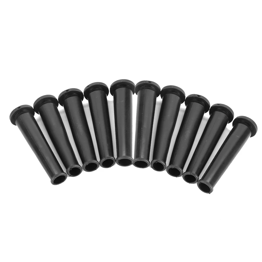 10-Pcs-Power-Tools-Wire-Protector-Cover-9mm-Black-Rubber-Power-Cord ...