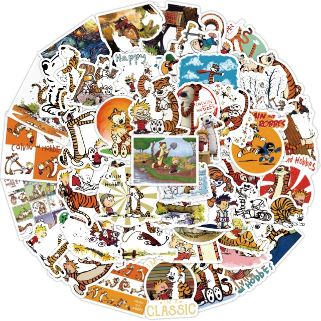 Calvin And Hobbes Car Decals