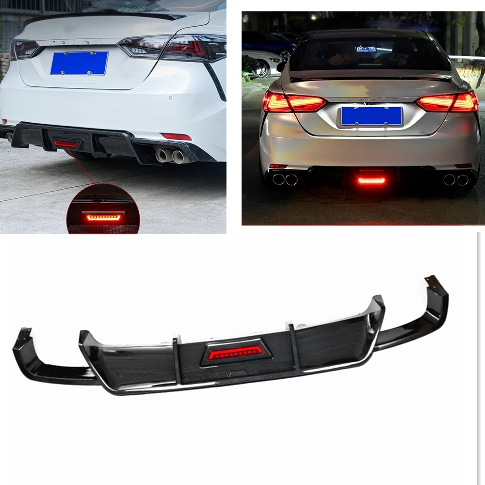 For-TOYOTA-Camry-8th-Sport-SE-XSE-2018-2023-Rear-Bumper-Diffuser-Lip-W ...