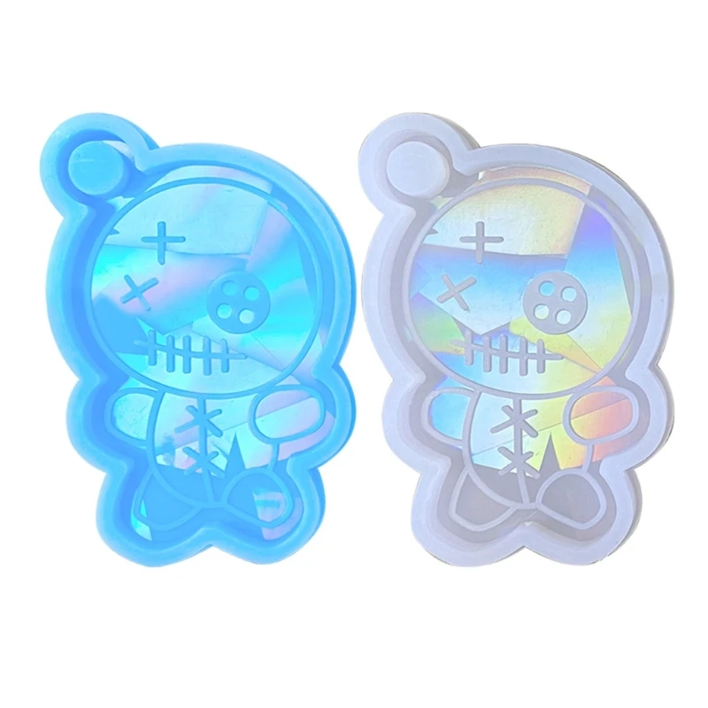 Halloween-Holographic-Resin-Mold-Cartoon-Mummy-Silicone-Mold-Epoxy ...