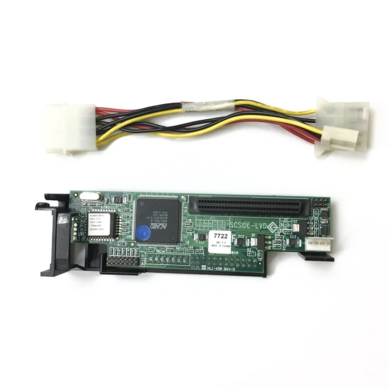 AEC-7722 Original IDE to SCSI 68Pin IDE to LVD SCSI Bridge Adapter Card ...