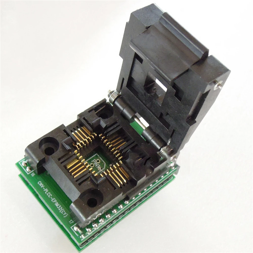 Professional-Clamshell-Programmer-Tester-Socket-PLCC32-DIL32-PLCC32-ZIF ...