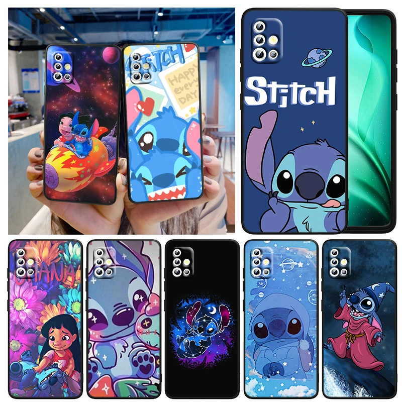 Anime Disney Stitch Cartoon For Samsung A73 A72 A71 A54 A53 A52 A51 A42 ...