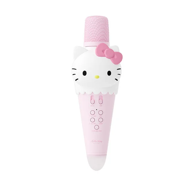 Sanrio Hello Kitty Cinnamoroll Kawaii Anime Figure Vocal Toy Karaoke ...
