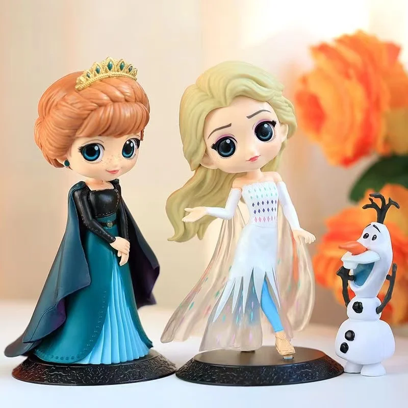 Disney-15cm-Frozen-Queen-Princess-Elsa-Anna-Figure-Model-Toys-Cake ...
