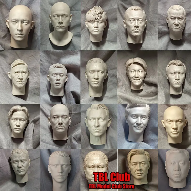 In-Stock-Unpainted-1-6-Scale-Male-Soldier-Chinese-Star-Head-Sculpt ...