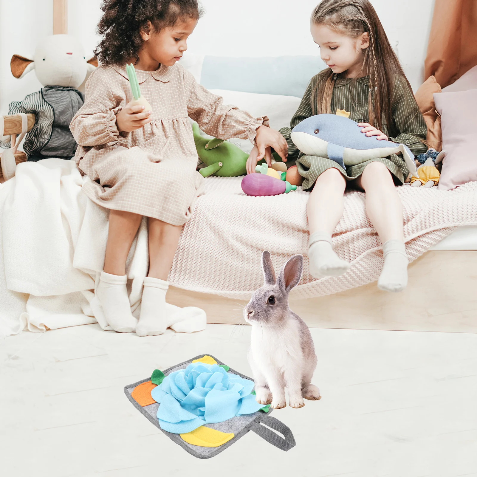 Mat Foraging Rabbit Snuffle Bunny For Feeding Dogs Pad Dog Sniffing Pet ...