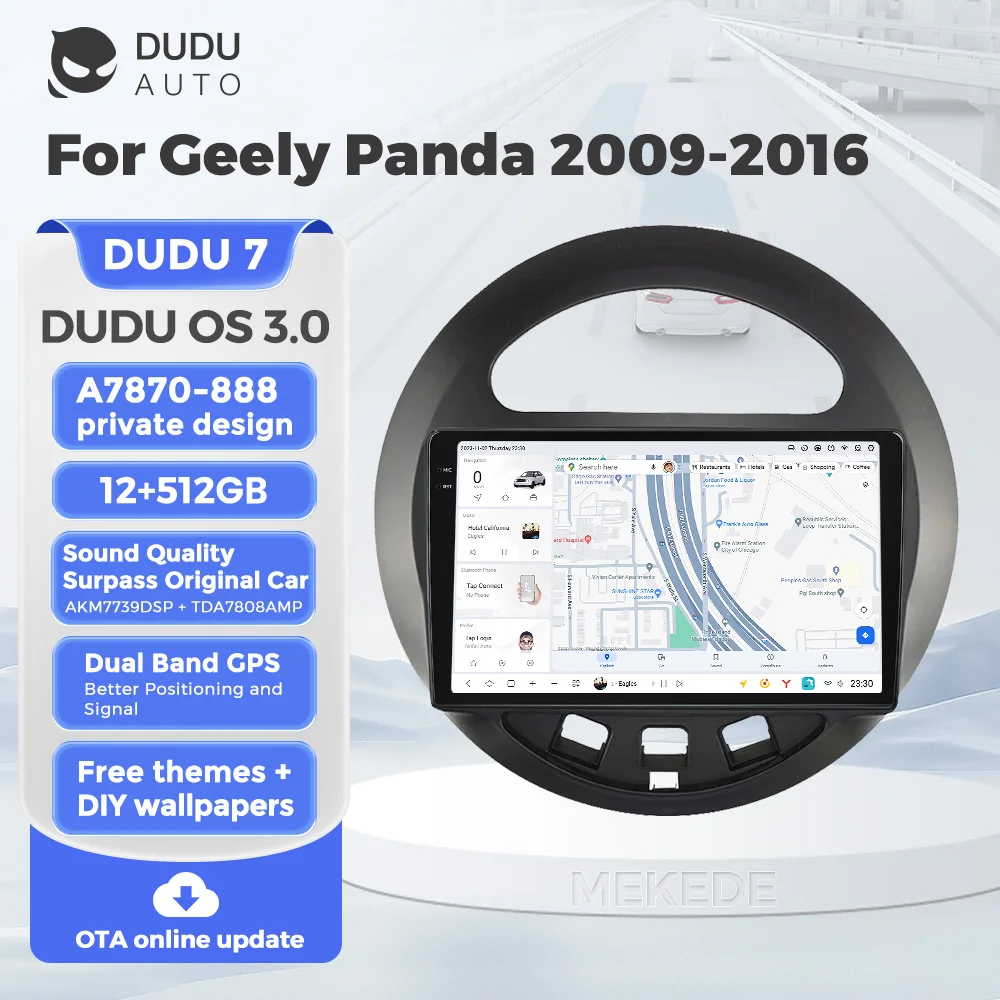 DUDU7-A7870-Android-13-Car-Radio-Stereo-Multimedia-Player-GPS-For-Geely ...