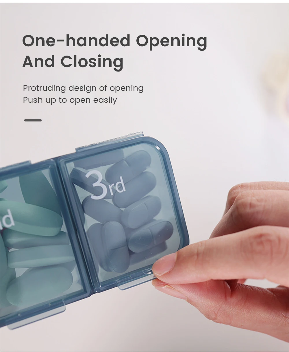 7-Grids-Pill-Case-Sealed-Plastic-Medicine-Boxes-Organizer-Portable ...