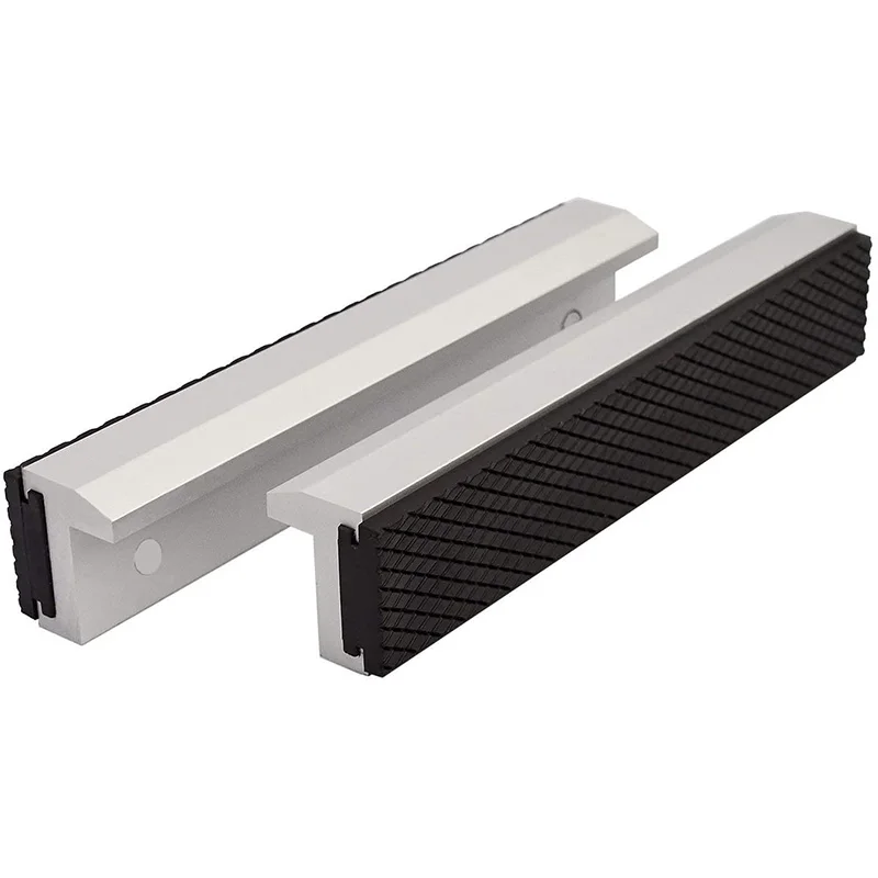 6Inch-Vise-Jaws-with-Strong-Magnetic-Universal-Soft-Vice-Jaws-Pads ...