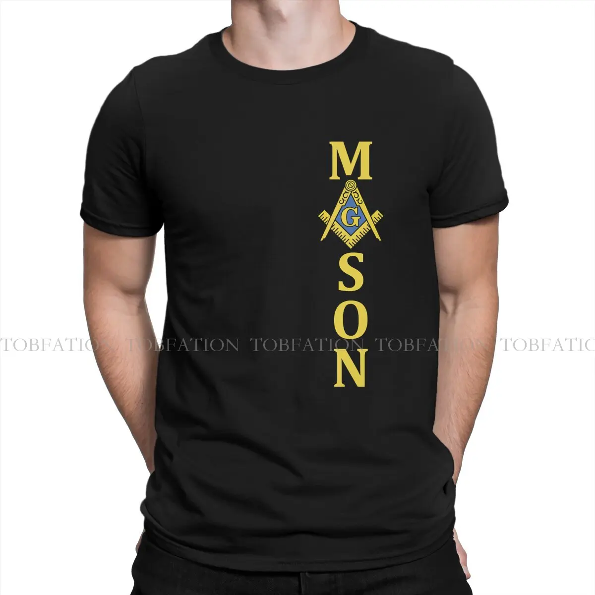 Freemason-Mason-Square-Compass-Classic-Masonic-Tshirt-Homme-Men-Clothes ...