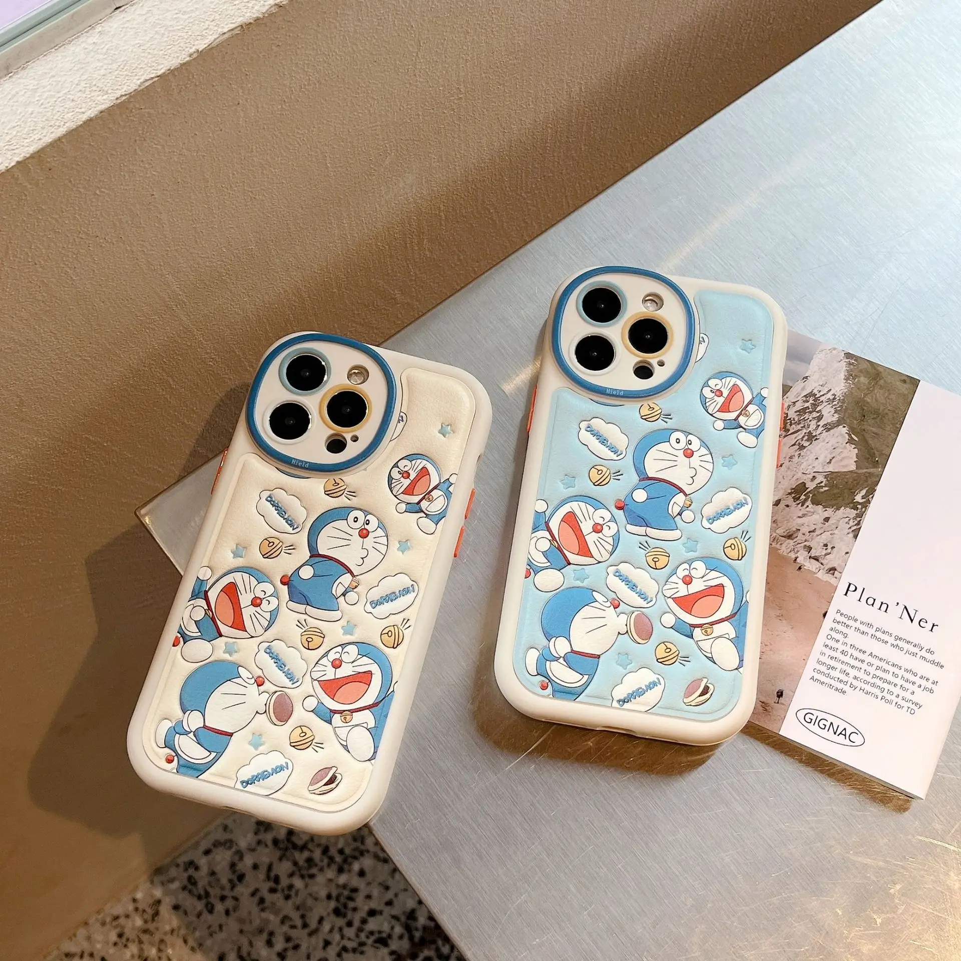 DORAEMON-Kawaii-Iphone-11-Cases-for-Women-Cartoon-Cover-for-Iphone-14 ...