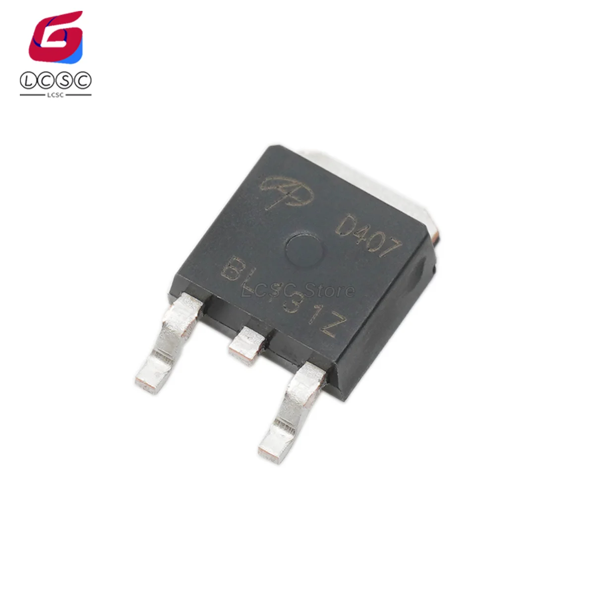 Transistor original do efeito de campo D407, P-canal, 60V, 12A, TO-252 ...