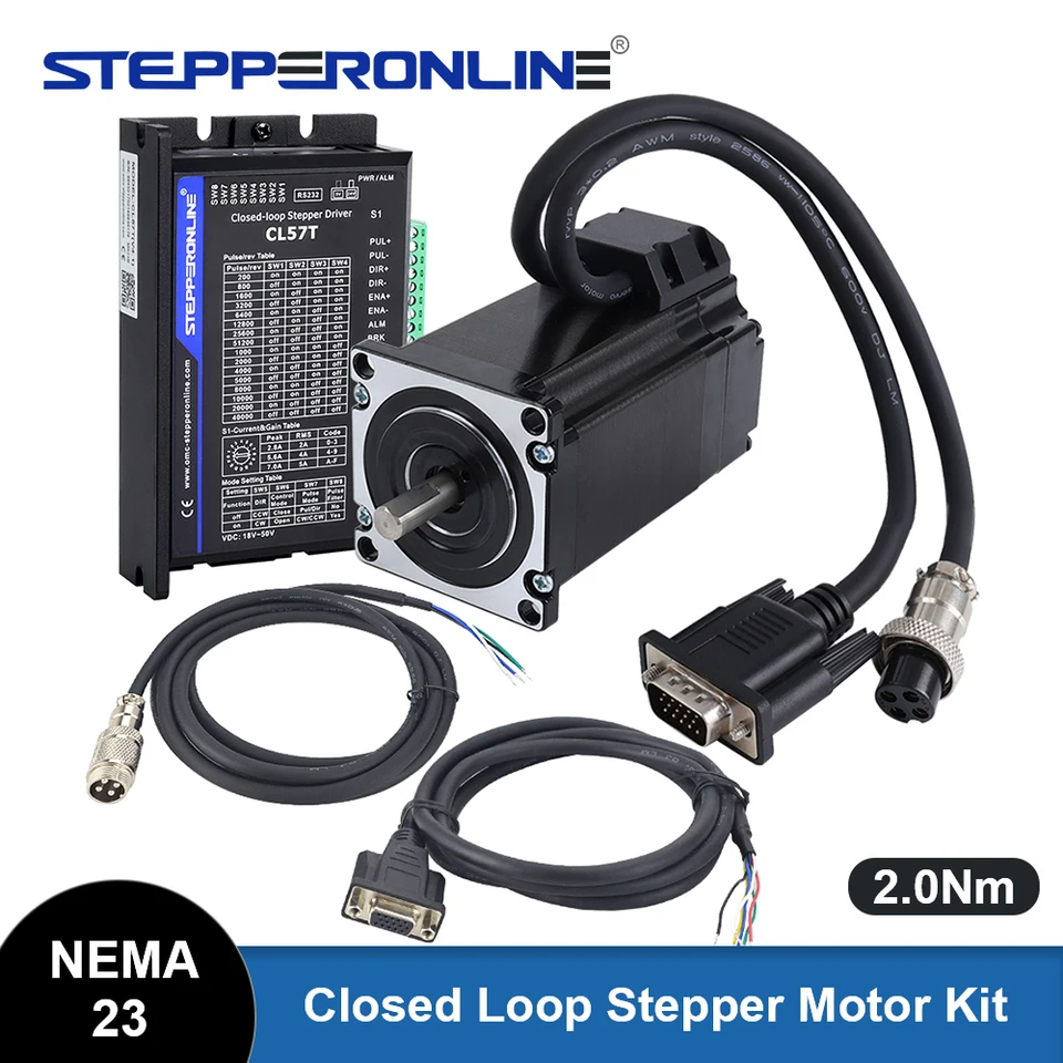 Driver Cnc Kit STEPPERONLINE Closed Loop 1 Axis 2.0 Nm Stepper Motor
