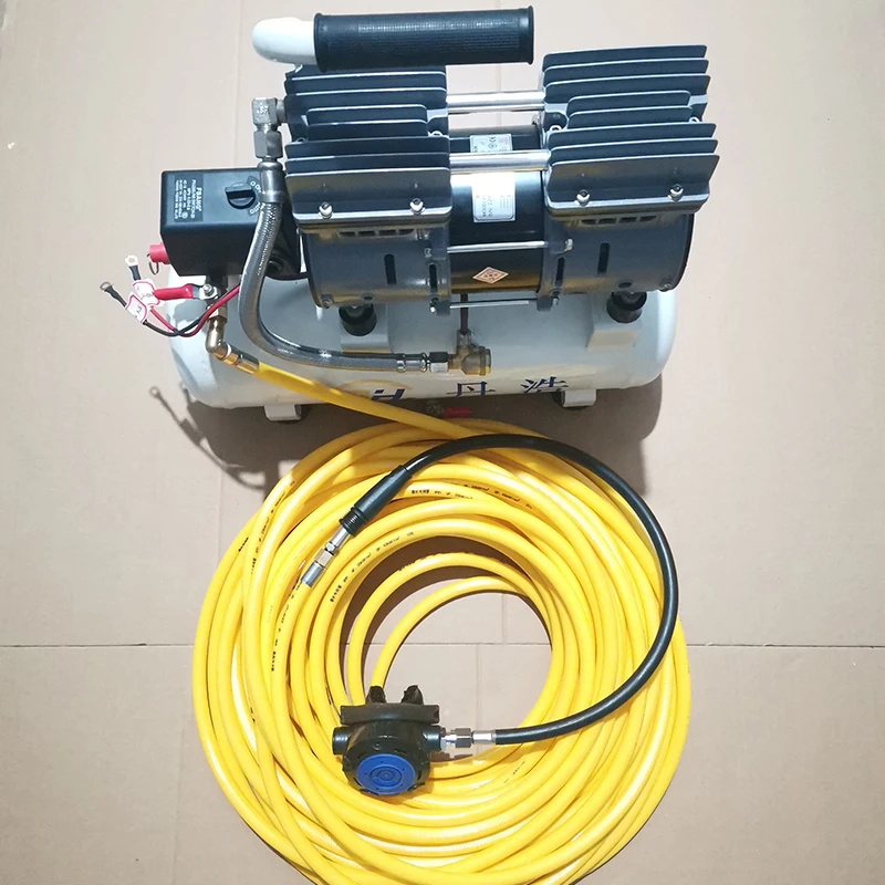 New-Arrival-12V-550w-Compressor-for-Scuba-Diving-Hookah-System-With-30m ...