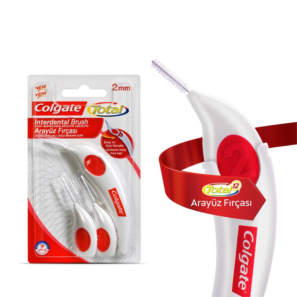 Colgate Interdental Brush 2mm Bristle Dental Picks Teeth Cleaning Tools ...