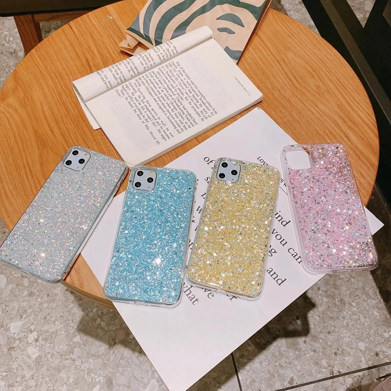 Colorful-Glitter-Jewelled-Phone-Protector-For-Iphone-16-15-14-13-12-11 ...