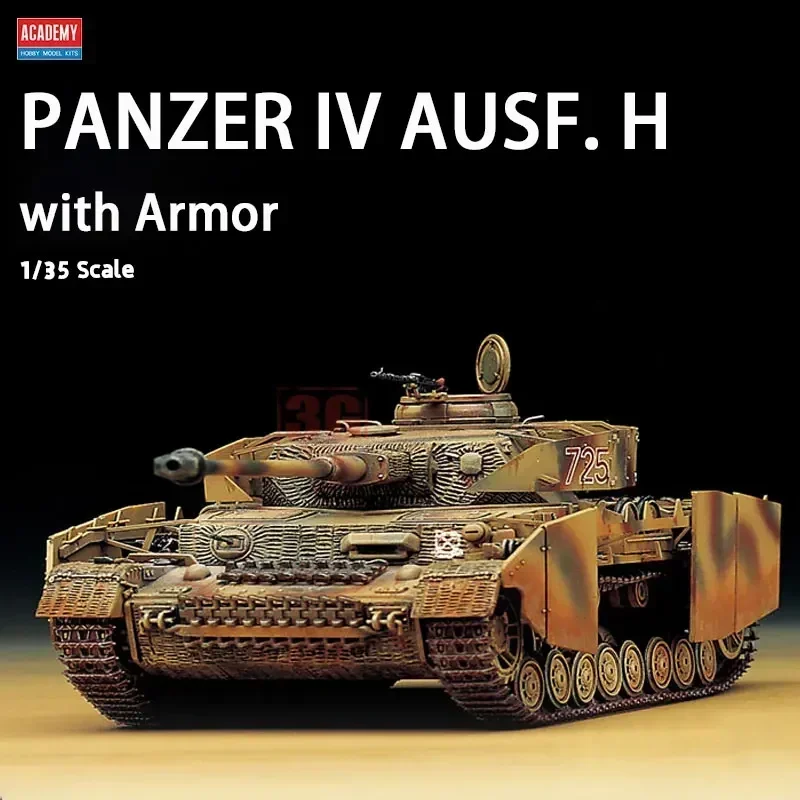 1/35 Academia modelo 13233 Panzer IV Ausf. H con armadura montaje ...