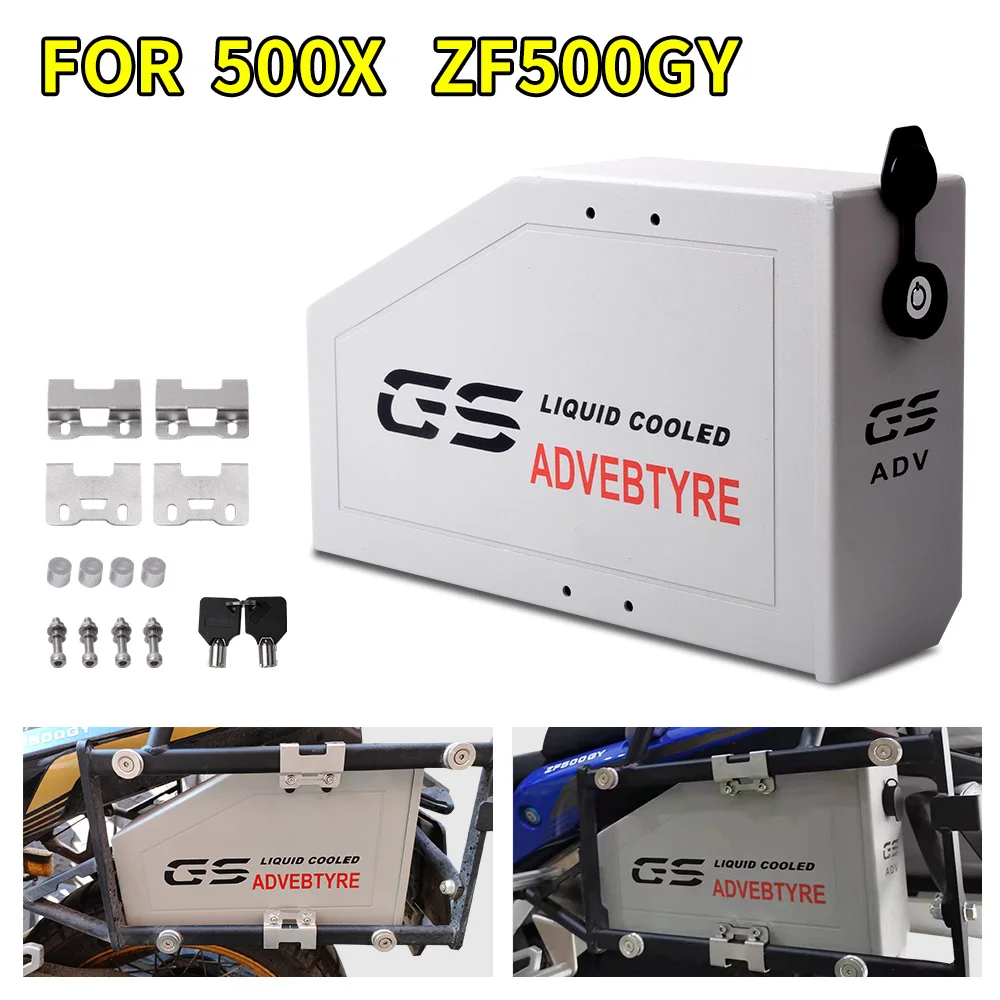 Caja-de-Herramientas-de-aluminio-GP-para-motocicleta-COLOVE-KY500X-ZF500GY-caja-lateral ...