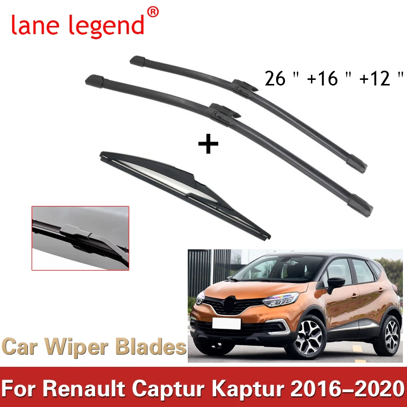 Car-Wiper-Front-Rear-Wiper-Blades-For-Renault-Captur-Kaptur-2016-2020 ...
