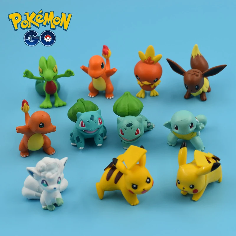 Figuras-de-acci-n-de-Pok-mon-juguetes-de-Pikachu-Jenny-Turtle ...