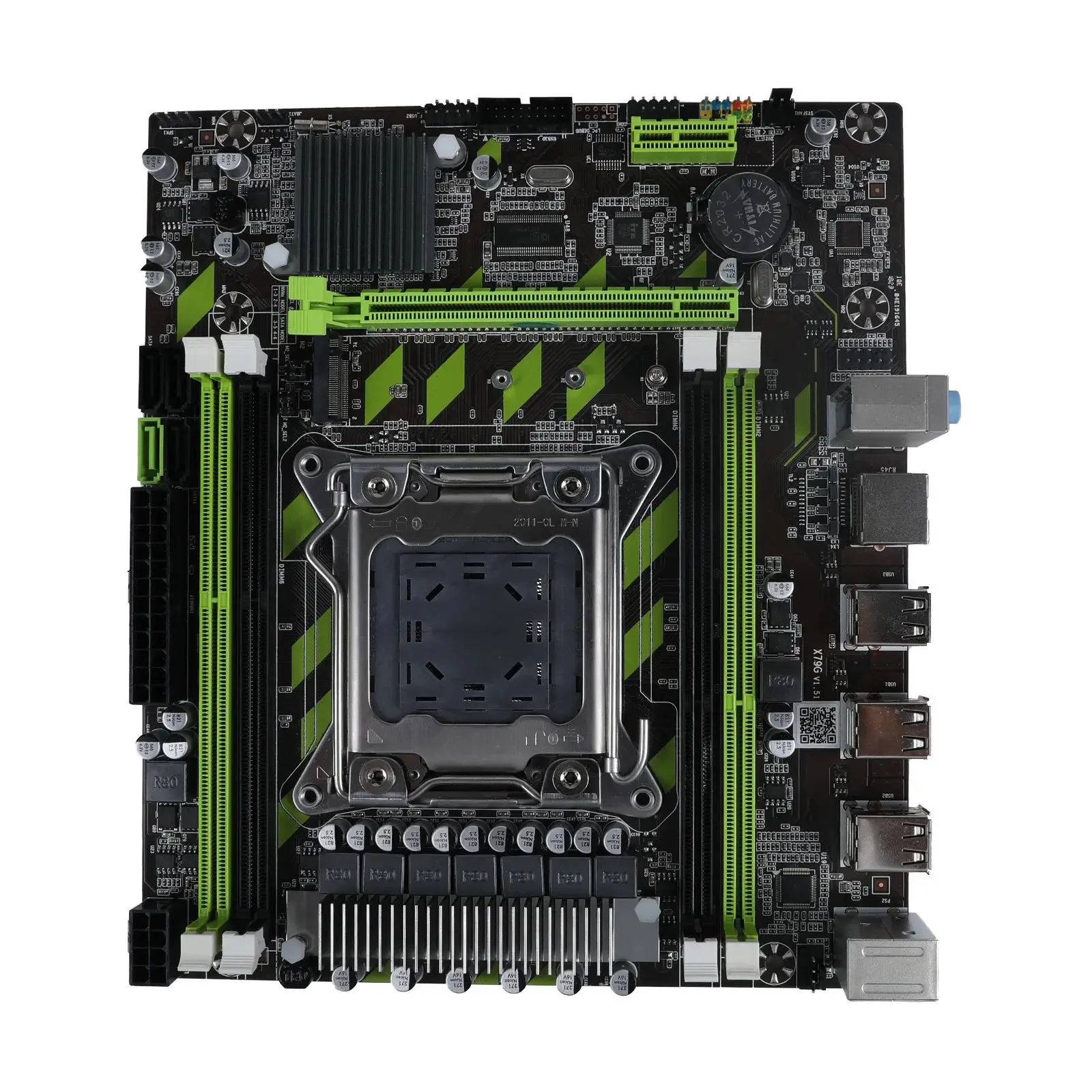 Super-X79G-V1-51-X79-Motherboard-Kit-LGA-2011-Support-Xeon-2620V2-CPU ...