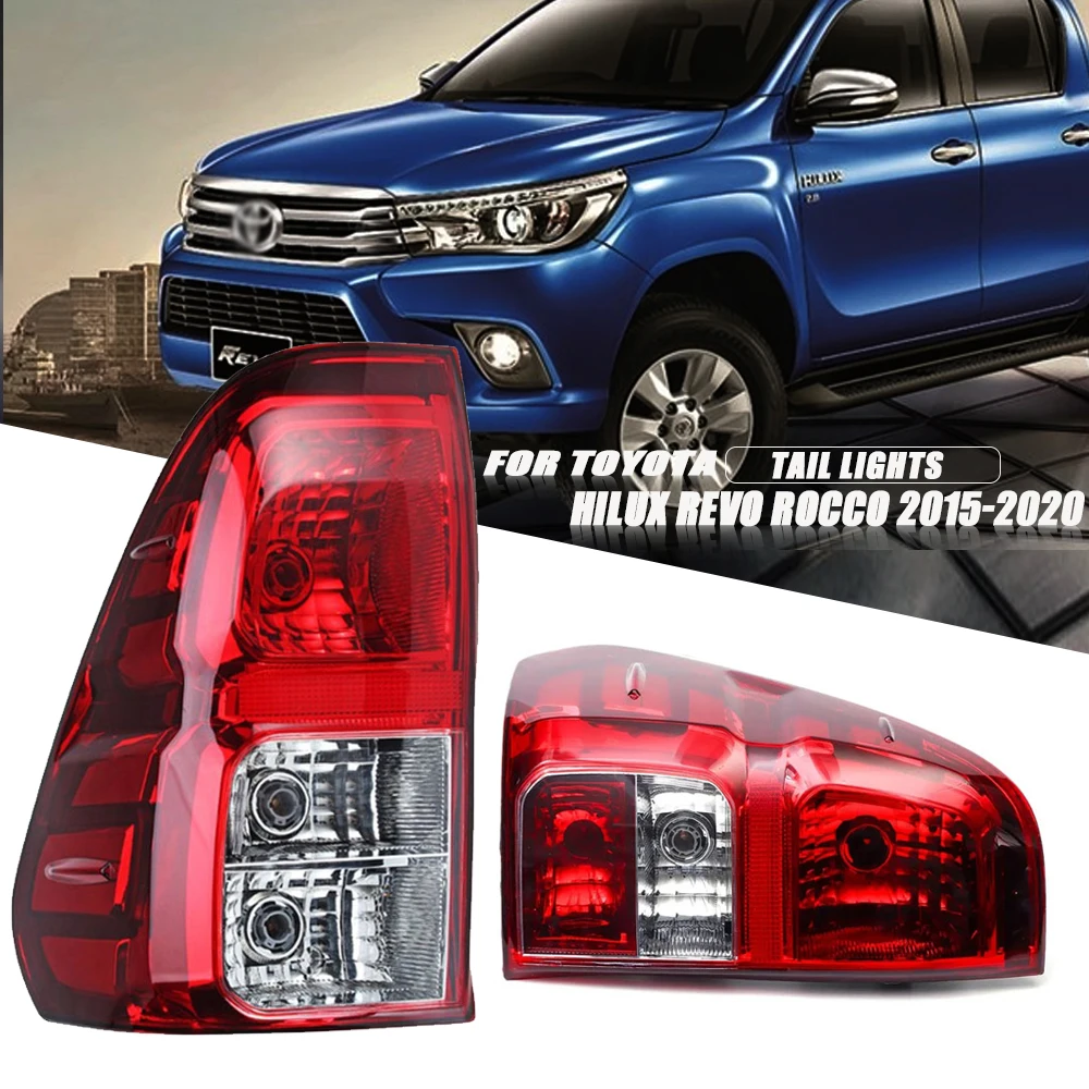 Left-Right-Side-Red-Tail-Lamp-For-Toyota-Hilux-Revo-Rocco-2015-2020 ...