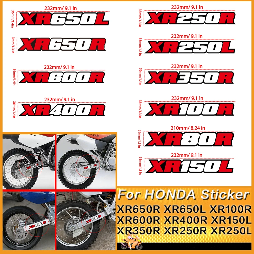 Motocross-stickers-for-Honda-XR600R-XR650R-XR650L-XR400R-XR350R-XR250R ...