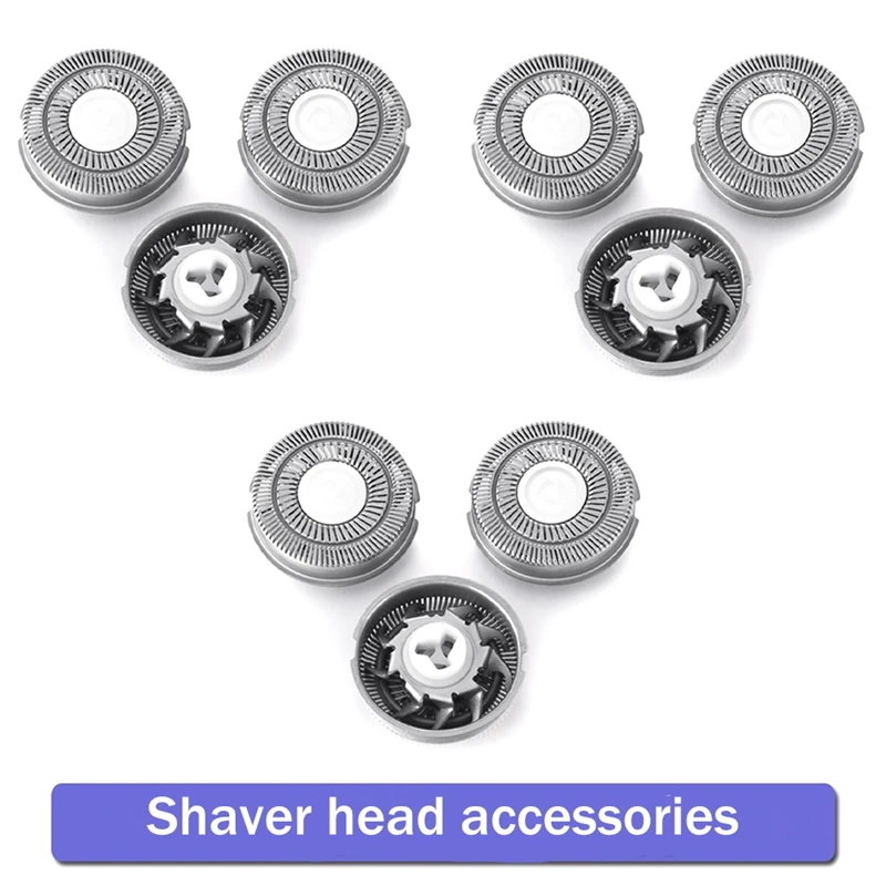 9-PCS-Shaving-Shaver-Head-Double-Ring-Blade-For-Flyco-Razor-FR8 ...