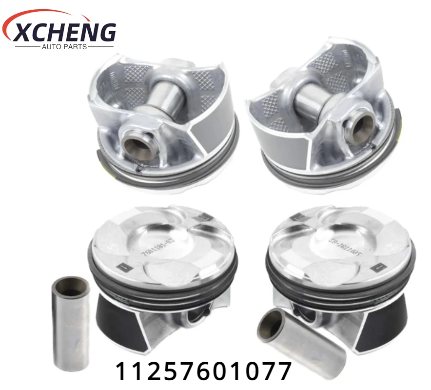 11257601077 4pcs PISTON & RING Set for BMW F20 F21 F30 F31 MINI R55 R57 ...