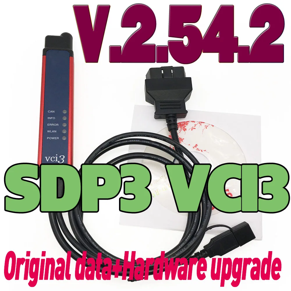 2023 Newest Latest V2.54.2 for Scania VCI3 SDP3 Wifi Scanner Wireless ...