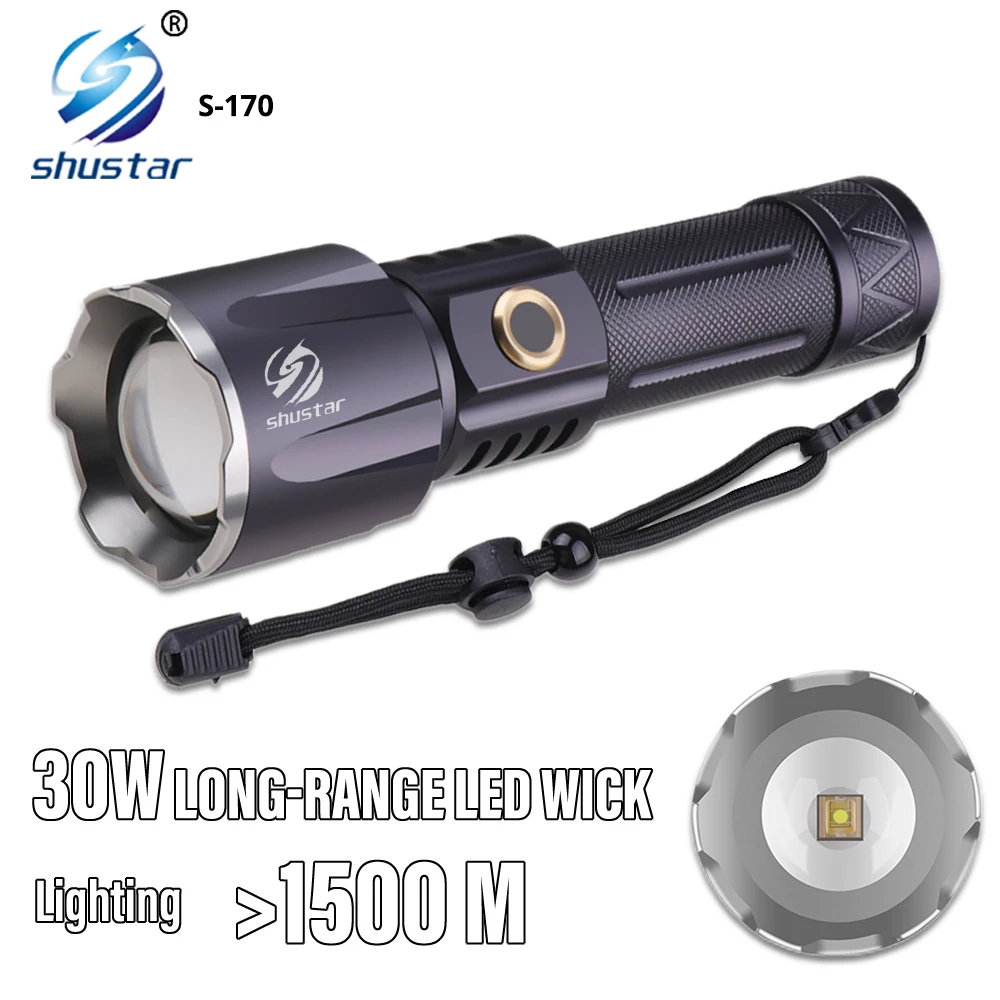 Aluminum Alloy Torch Lighting | Aluminum Alloy Led Flashlight | Shustar ...