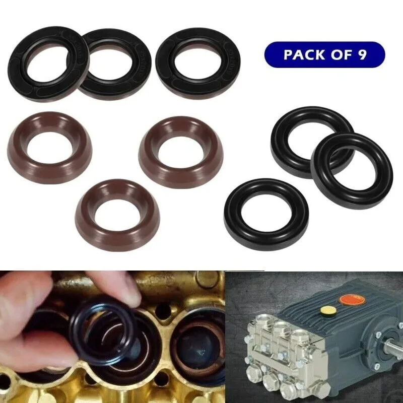 Kit 69 Packing Kit with Restop Ring For 20mm Pressure Washer Pump T1011 ...